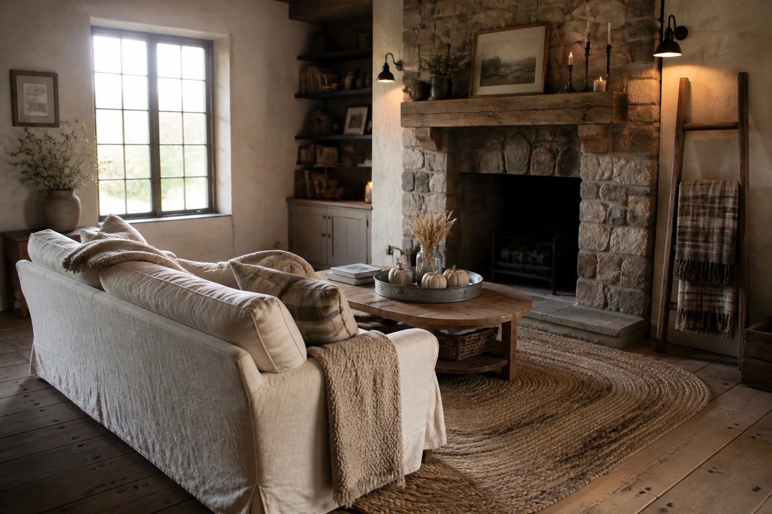 25 Farmhouse Fall Living Room Decor Ideas For A Relaxed Harvest Look